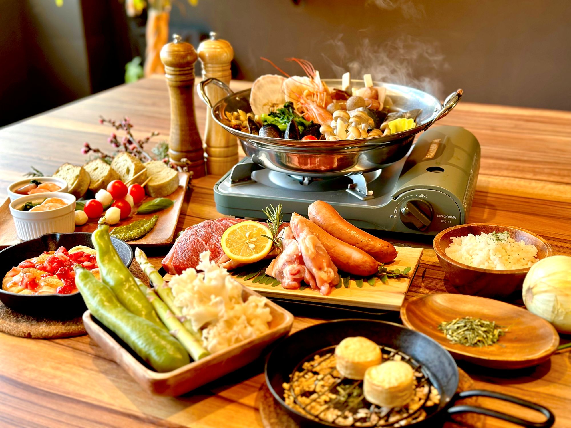 The dinner menu has been renewed from March 1st! ! | 【英語】Glamping＆Port結